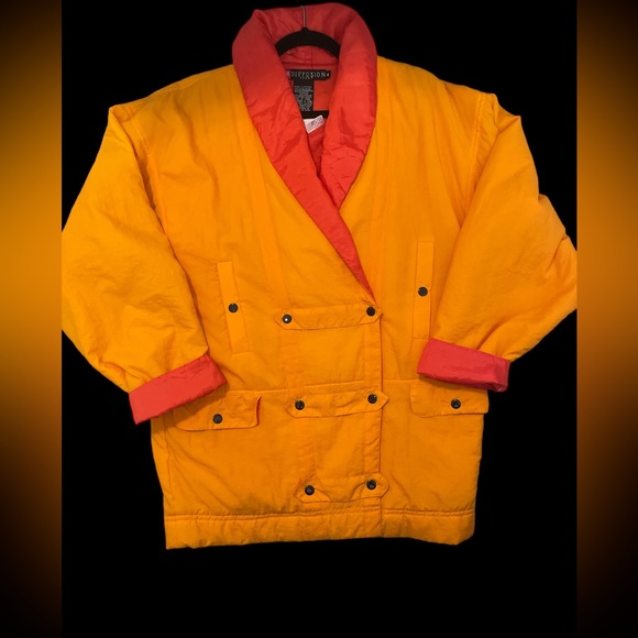 IB DIFFUSION | Jackets & Coats | Vintage Ib Difussion Double Breasted ...